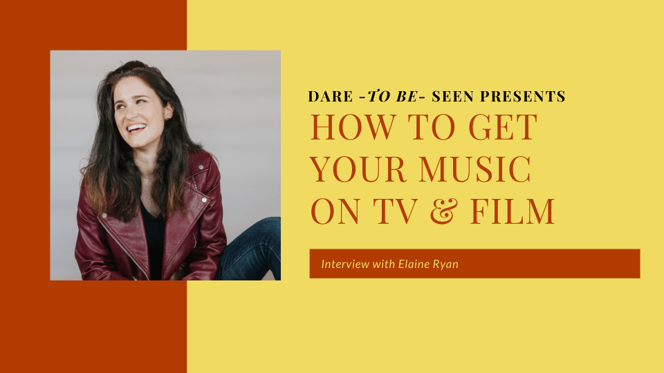Elaine Ryan Interview: How to get your music on TV and Film